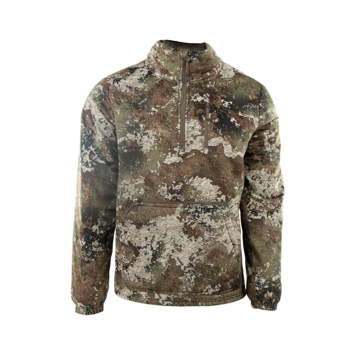 TrueTimber TrueSuede High-Pile LateRun Half-Zip Pullover for Men | Mack ...